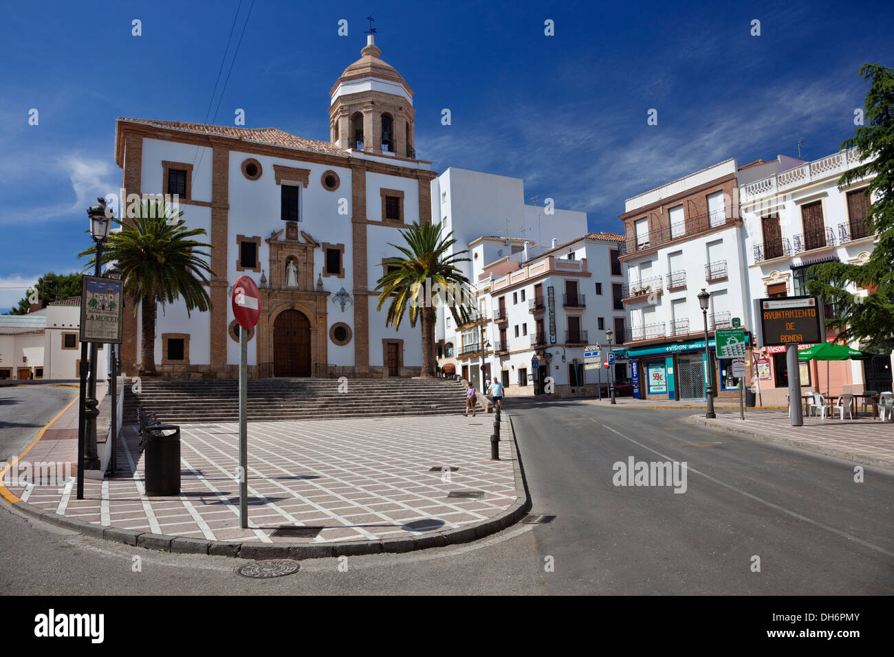 Church of La Merced in Ronda, Spain Stock Photo - Alamy