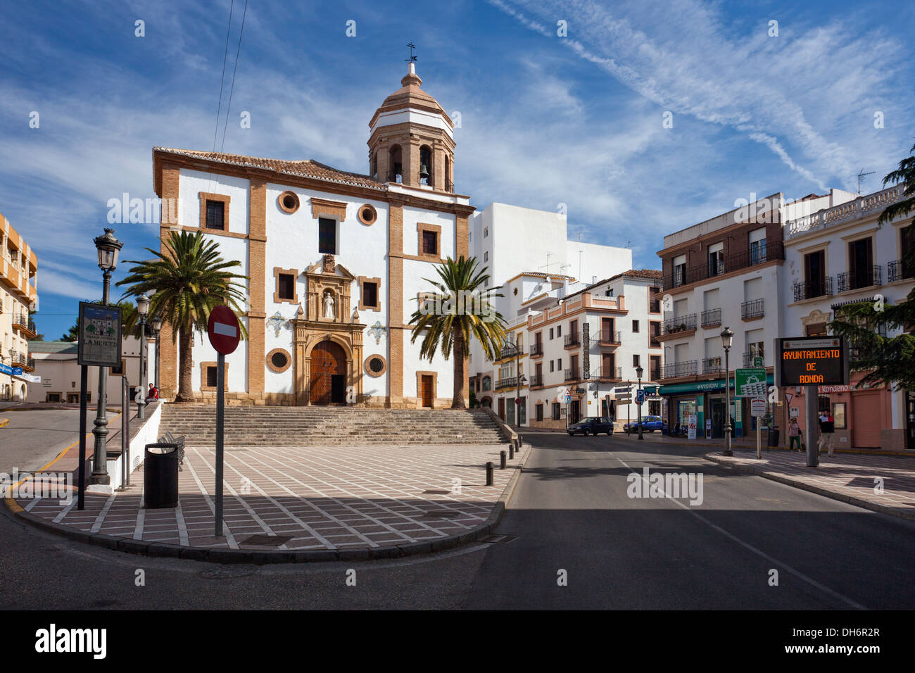 Church of La Merced in Ronda, Spain Stock Photo - Alamy