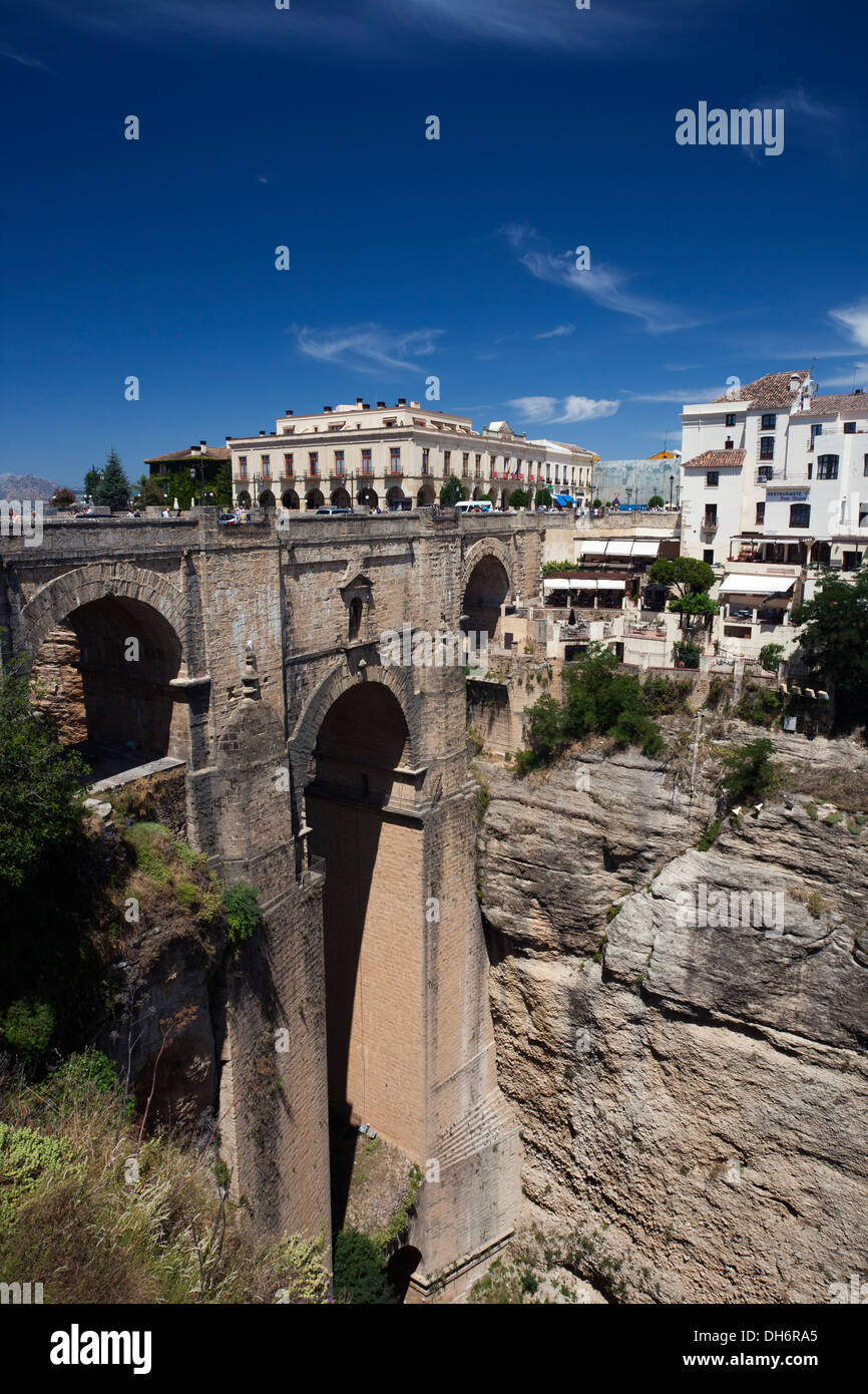 Puente Nuevo or New Bridge in Ronda, Spain Stock Photo - Alamy