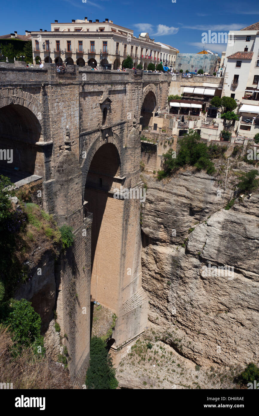 Puente Nuevo or New Bridge in Ronda, Spain Stock Photo - Alamy
