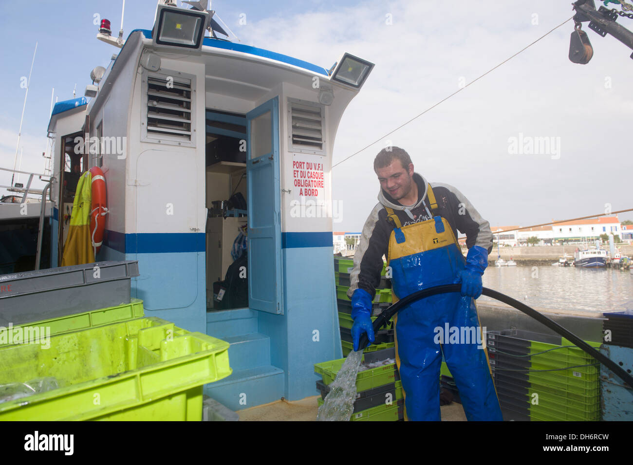 Deck of trawler hi-res stock photography and images - Alamy