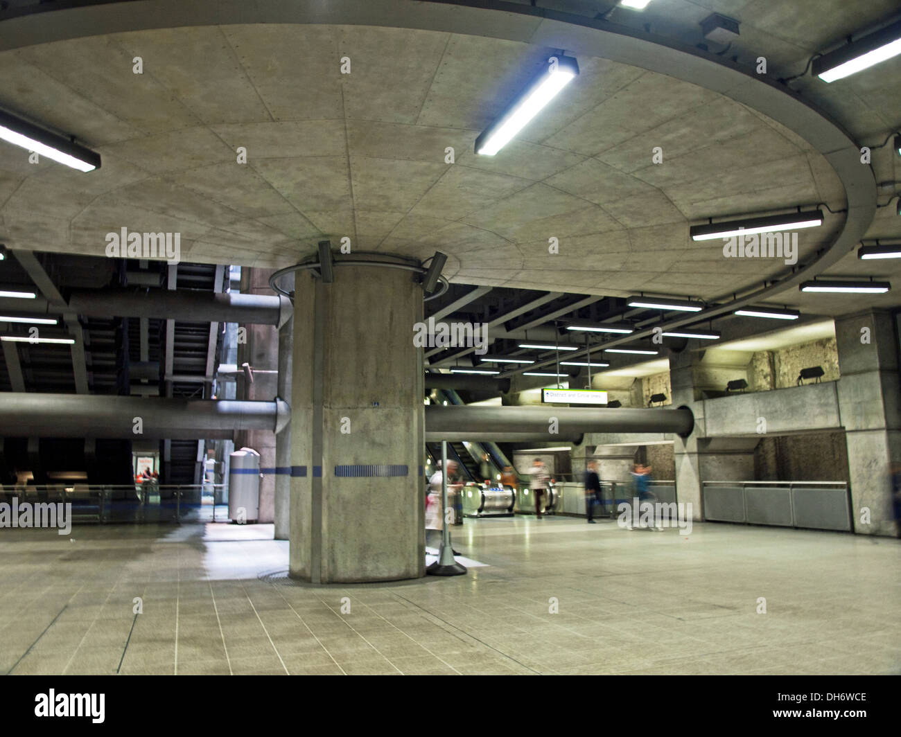 Interior of Westminster Underground Station, City of Westminster ...