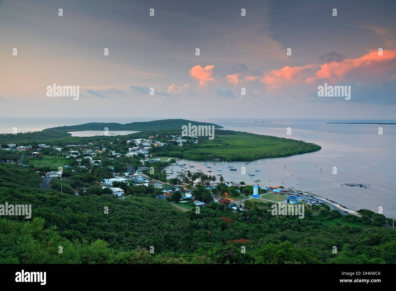 Las Croabas from El Conquistador Resort, Fajardo, Puerto Rico Stock ...