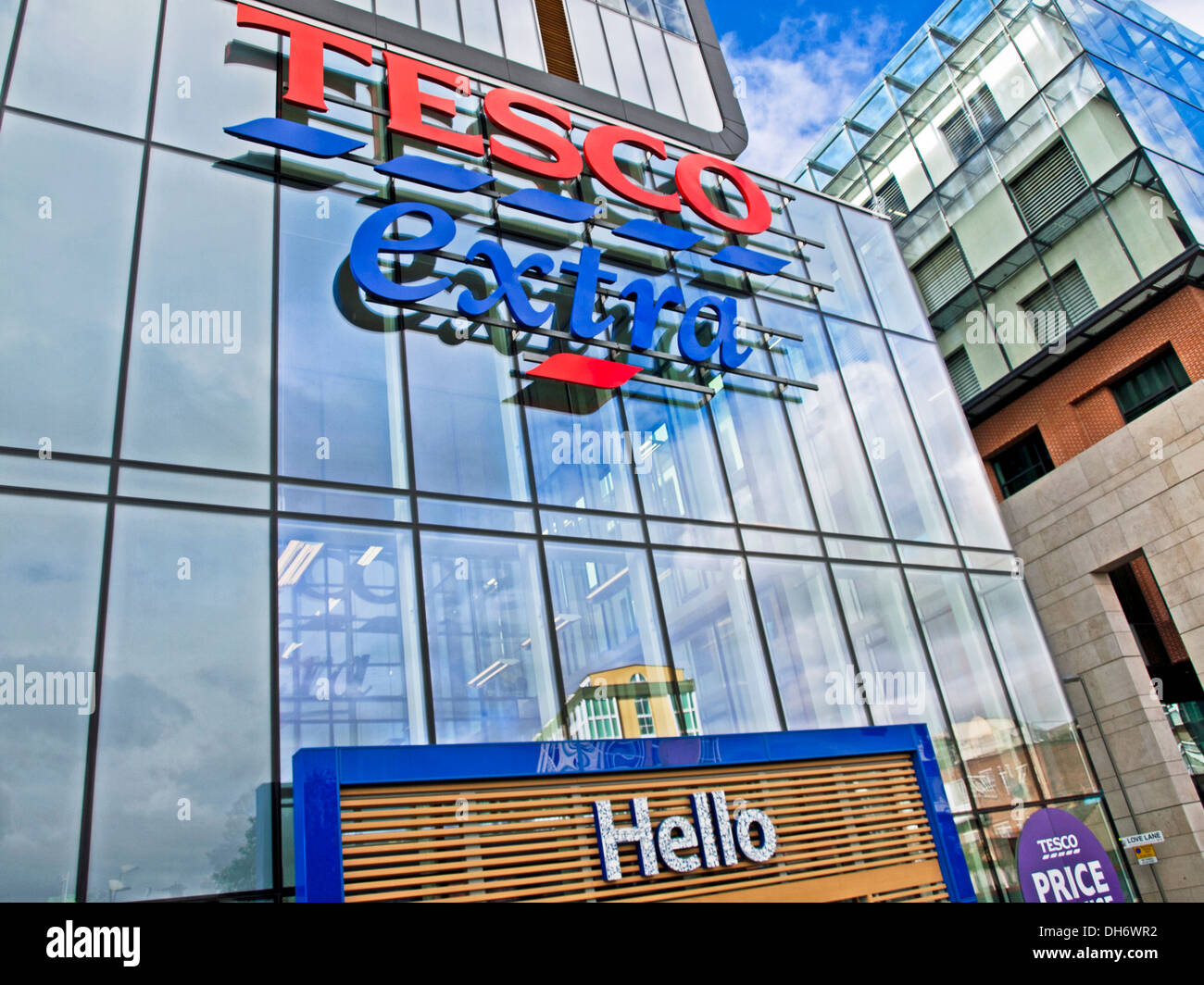 Tesco Extra Store, Woolwich, London, England, United Kingdom Stock ...