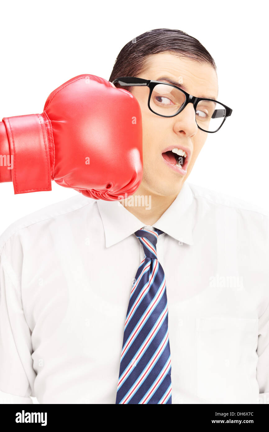 Man punched face hi-res stock photography and images - Alamy