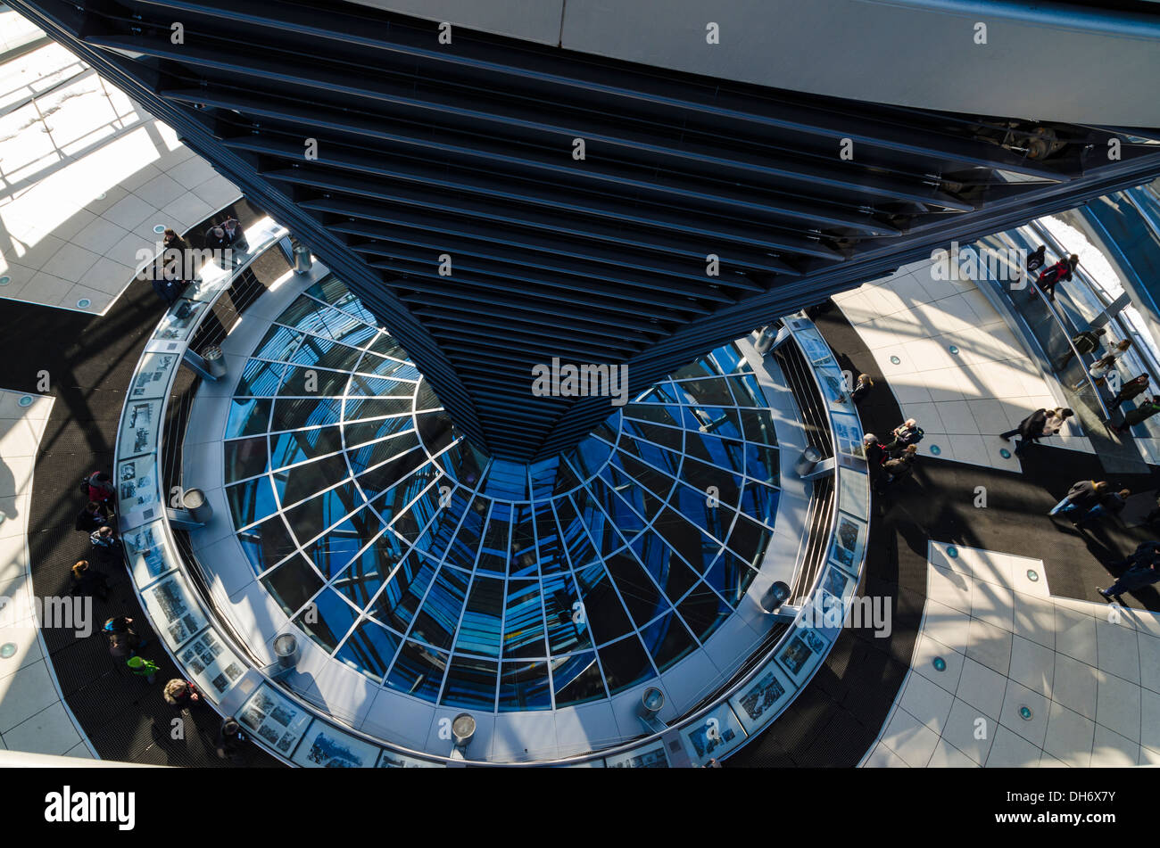 Architectural details of Reichstag dome in Berlin Stock Photo - Alamy