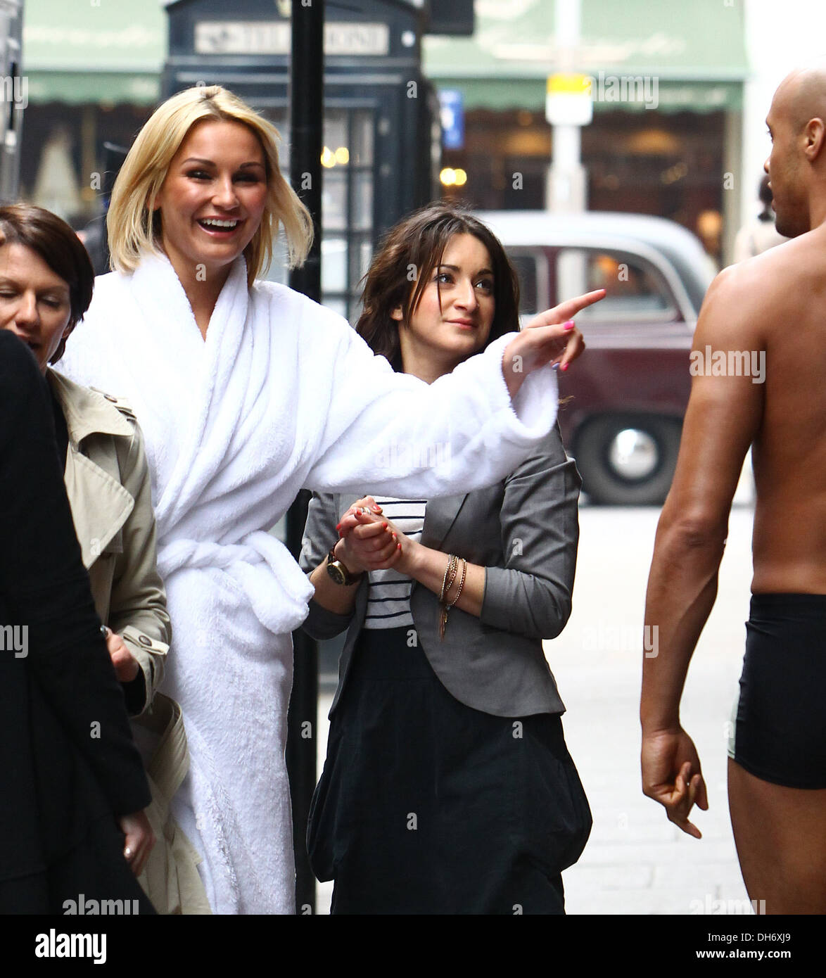 Sam Faiers aka Samantha Faiers prepares for a photocall for launch of ...