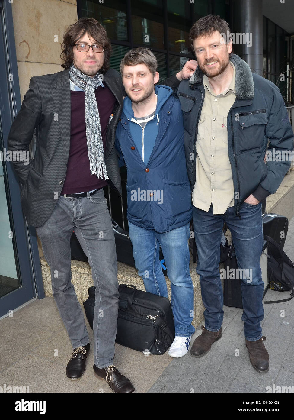 Joe Wall, Rory Doyle, Steve Wall (The Walls) Celebrities at Today FM ...