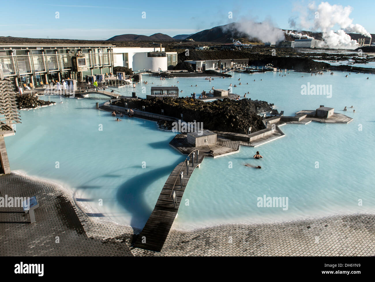 Blue Lagoon Reykjavik Iceland Europe Stock Photo - Alamy