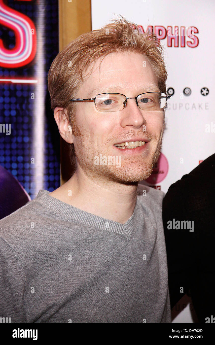 Anthony Rapp After party celebrating the 1000th performance of the ...