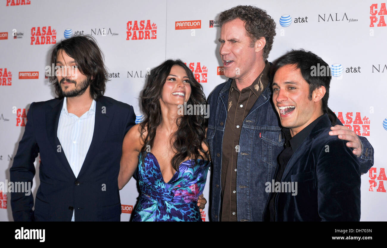Diego Luna, Genesis Rodriguez, Ferrell, Gael Garcia Bernal The premiere ...