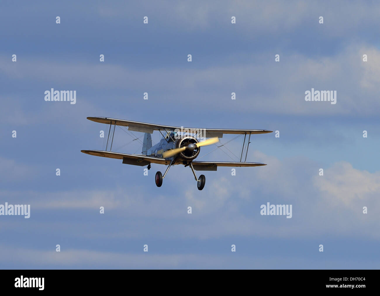 RAF Gloster Gladiator vintage WW1 and WW2 biplane from the Shuttleworth ...