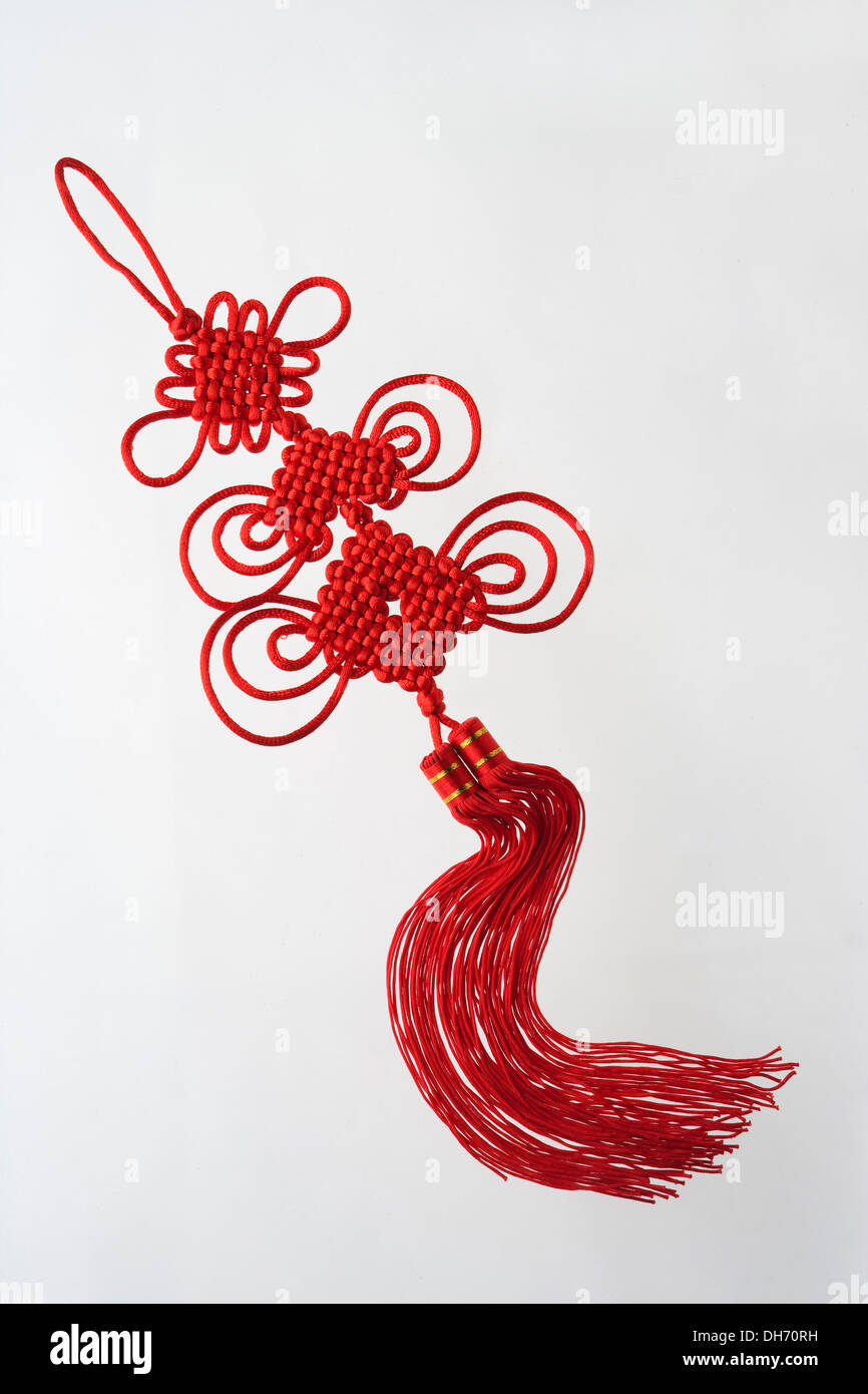 Chinese knot hanging Stock Photo - Alamy