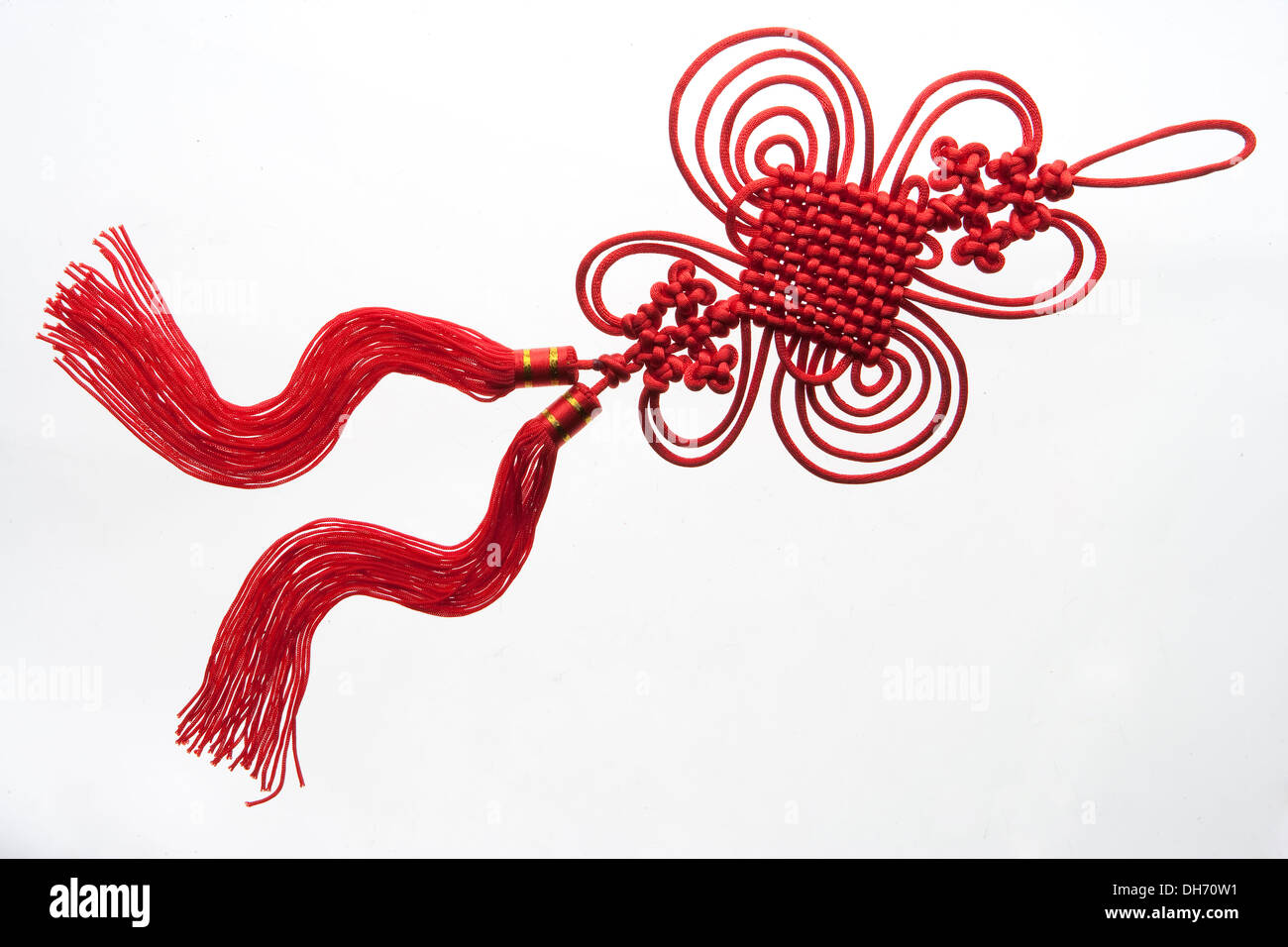 Chinese knot hanging Stock Photo - Alamy