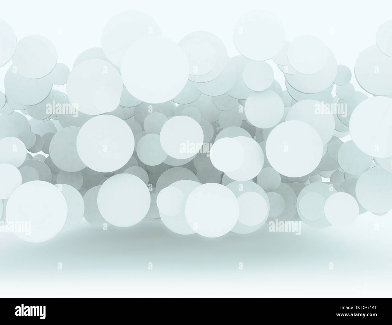 Group of blank 3d circles Stock Photo - Alamy