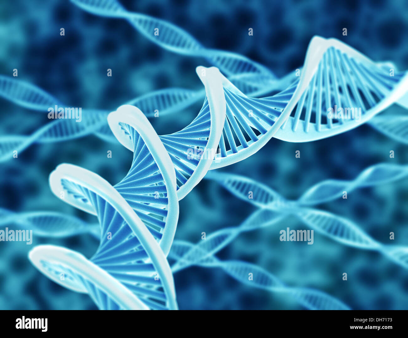 High resolution render of DNA double helix Stock Photo - Alamy