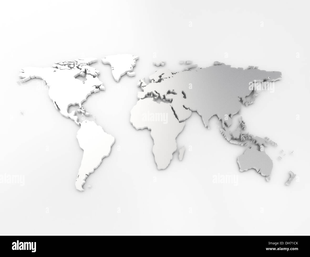 World map silver texture. Large resolution Stock Photo - Alamy