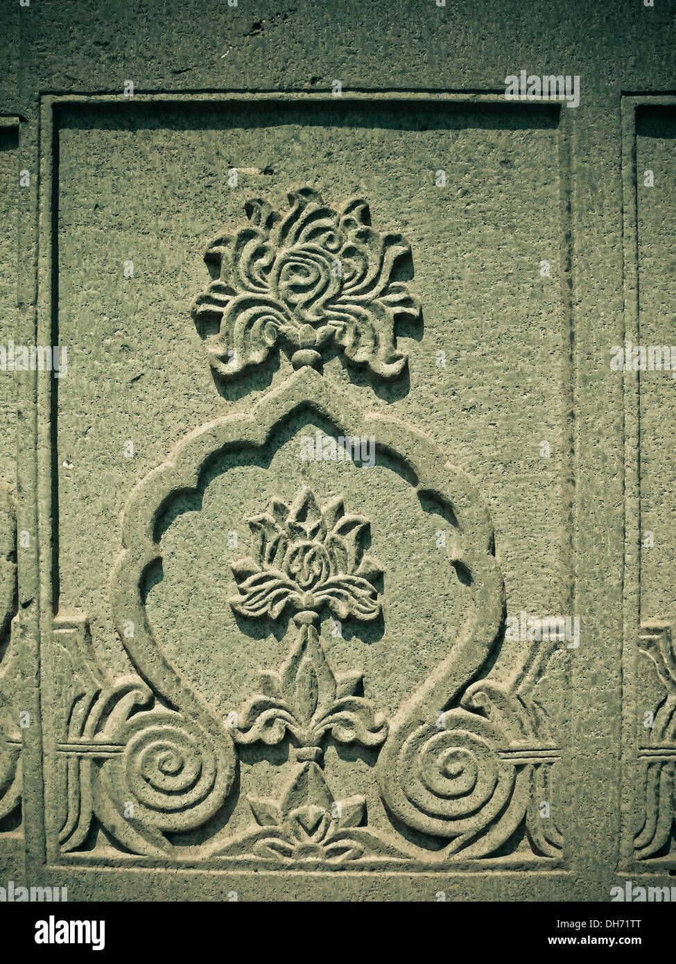 Carved part of Lord Shiva Temple at Mahadji Shinde Chatri, Wanawadi ...