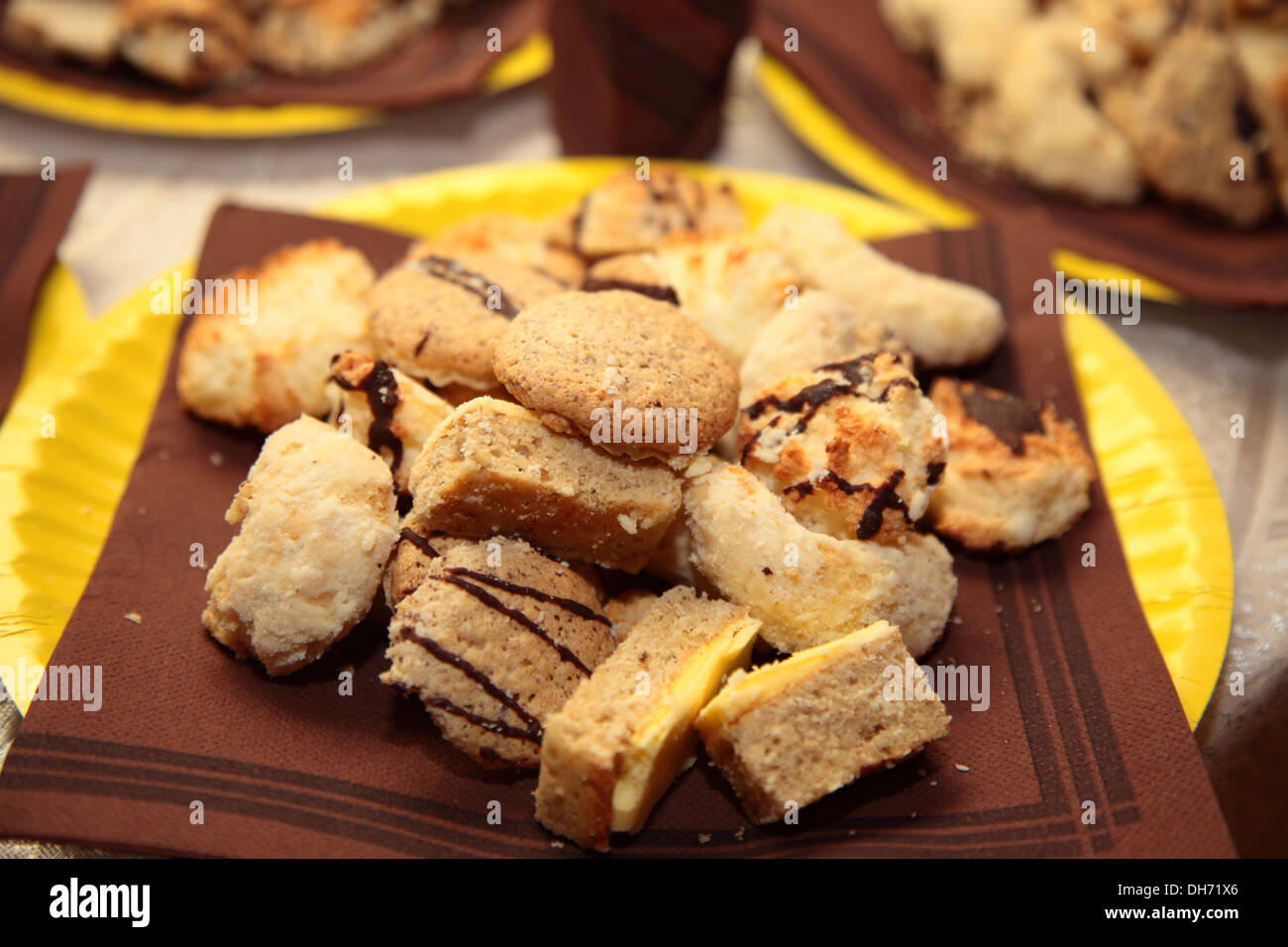 variety of biscuit, assorted selection of cookies Stock Photo - Alamy