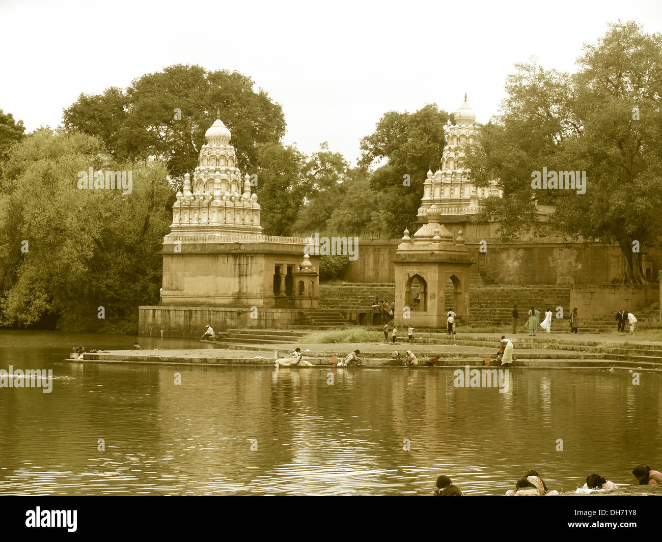 Lord Shiva temple near Nana Phadnavis wada, Wai, Satara, Maharashtra ...