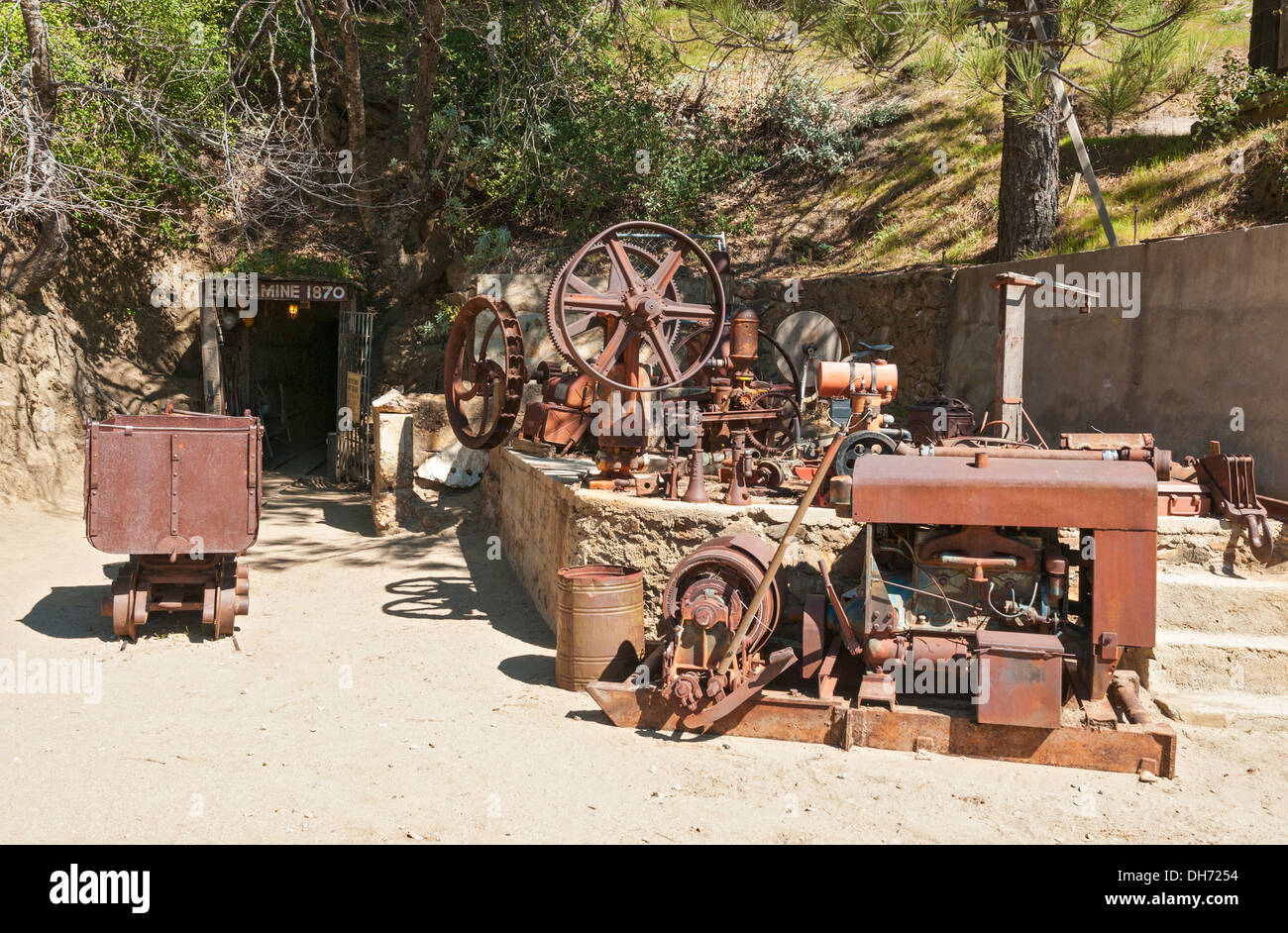 California, Julian, historic gold rush town dates from 1870, Eagle and ...