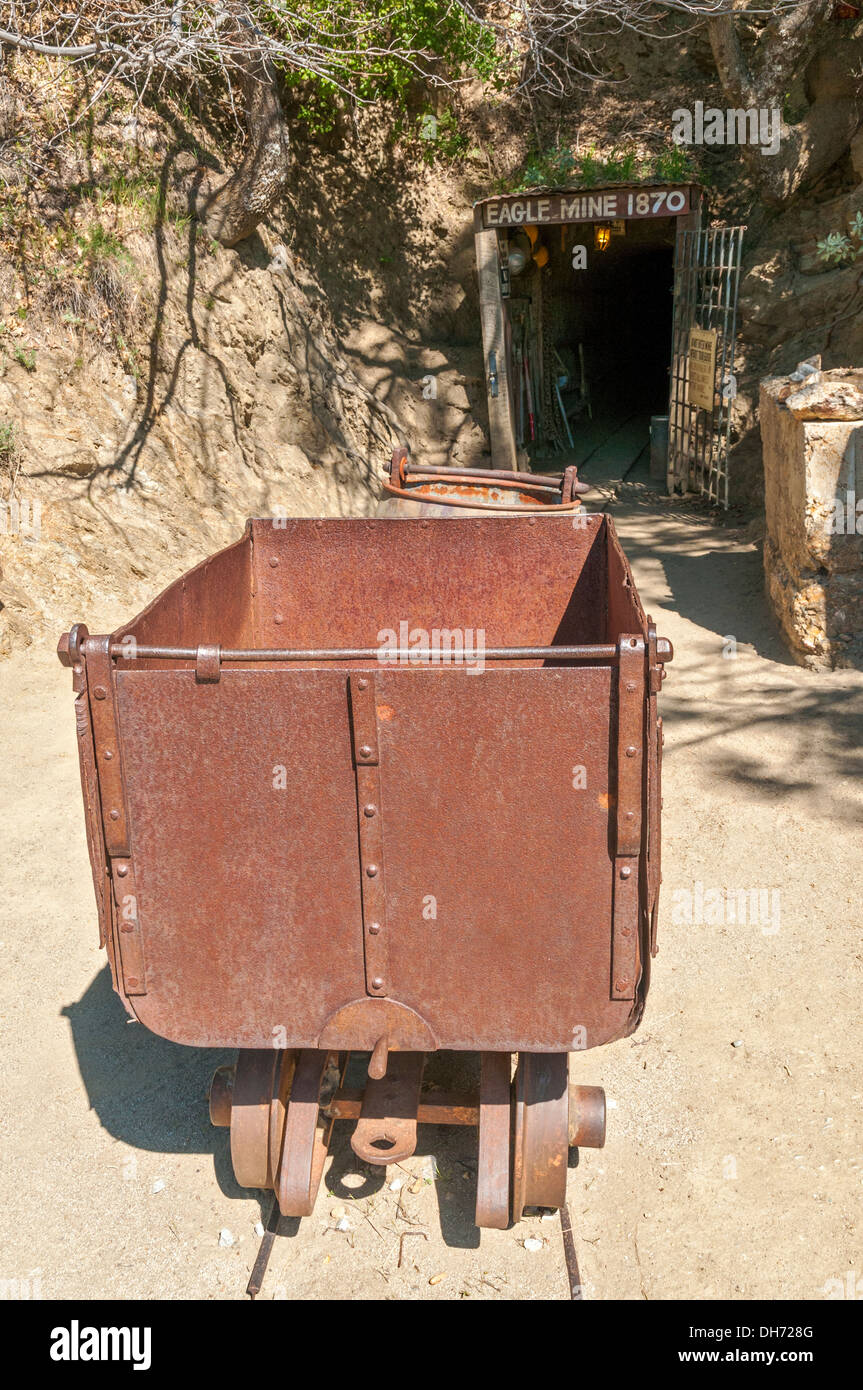 California, Julian, historic gold rush town dates from 1870, Eagle and ...