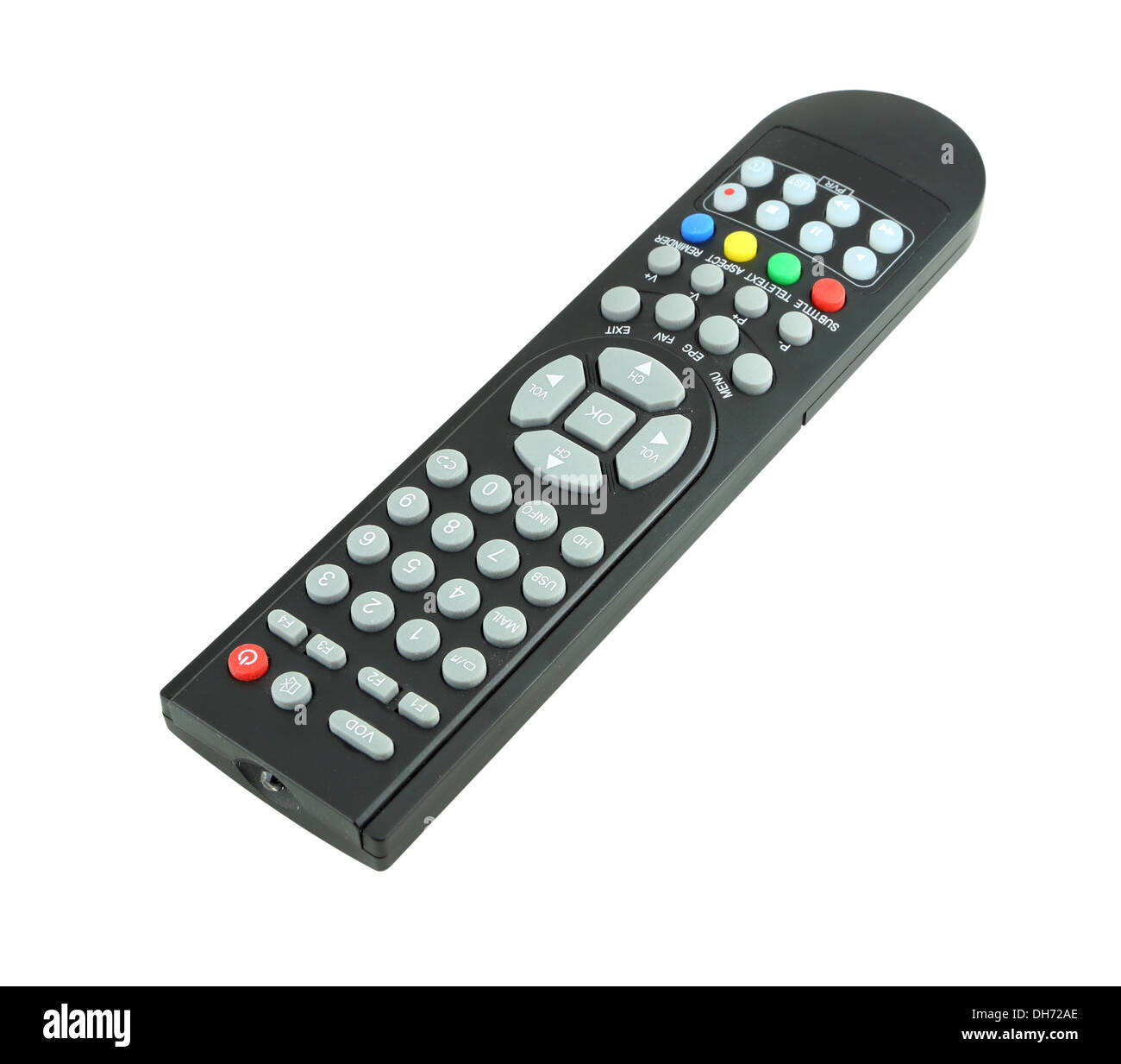 Tv remote control on white hi-res stock photography and images - Alamy