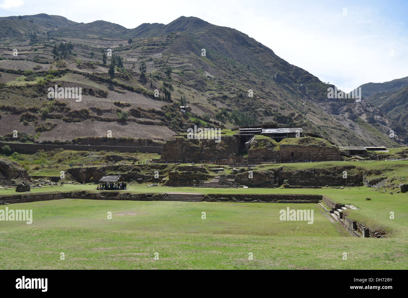 Chavin de Huantar temple complex, Ancash Province, Peru Stock Photo - Alamy