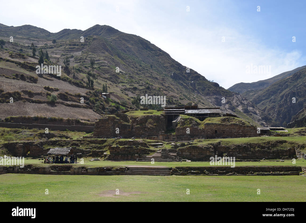 Chavin de Huantar temple complex, Ancash Province, Peru Stock Photo - Alamy