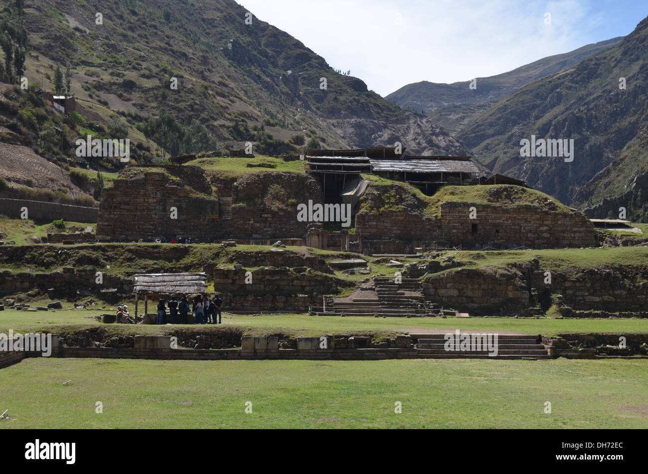 Chavin de Huantar temple complex, Ancash Province, Peru Stock Photo - Alamy