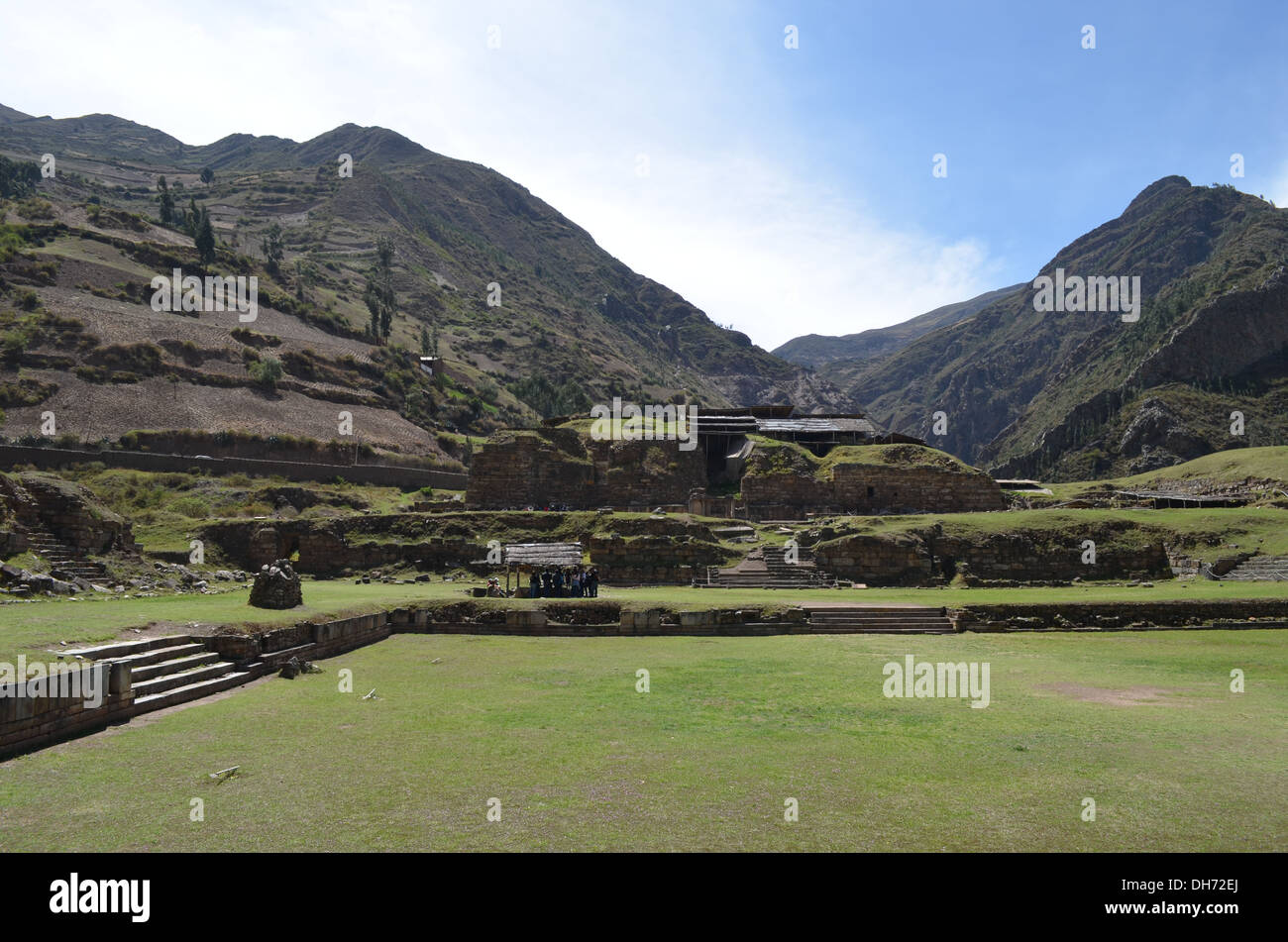 Chavin de Huantar temple complex, Ancash Province, Peru Stock Photo - Alamy