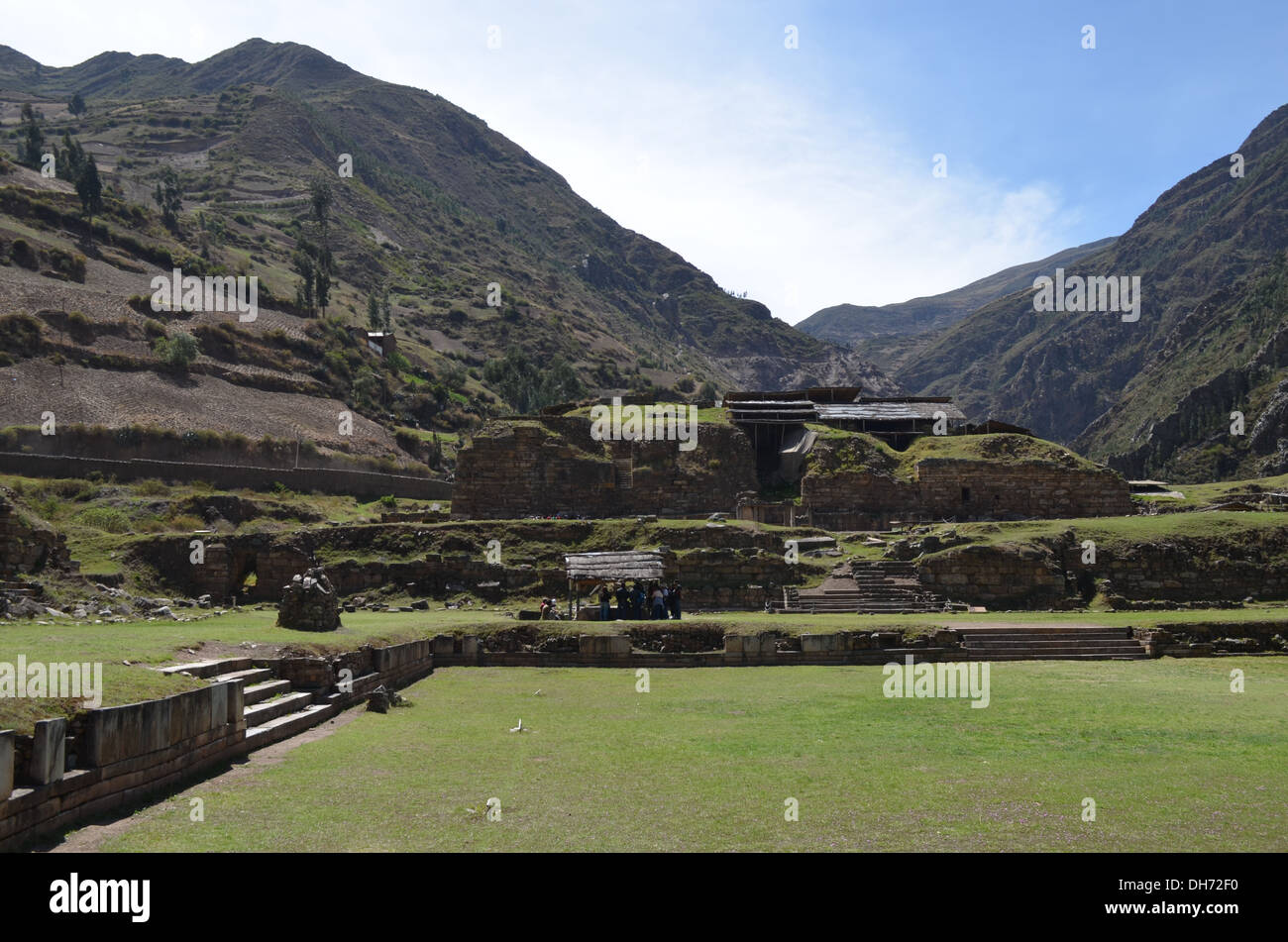 Chavin de Huantar temple complex, Ancash Province, Peru Stock Photo - Alamy