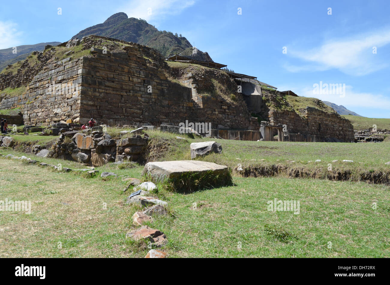 Chavin de Huantar temple complex, Ancash Province, Peru Stock Photo - Alamy
