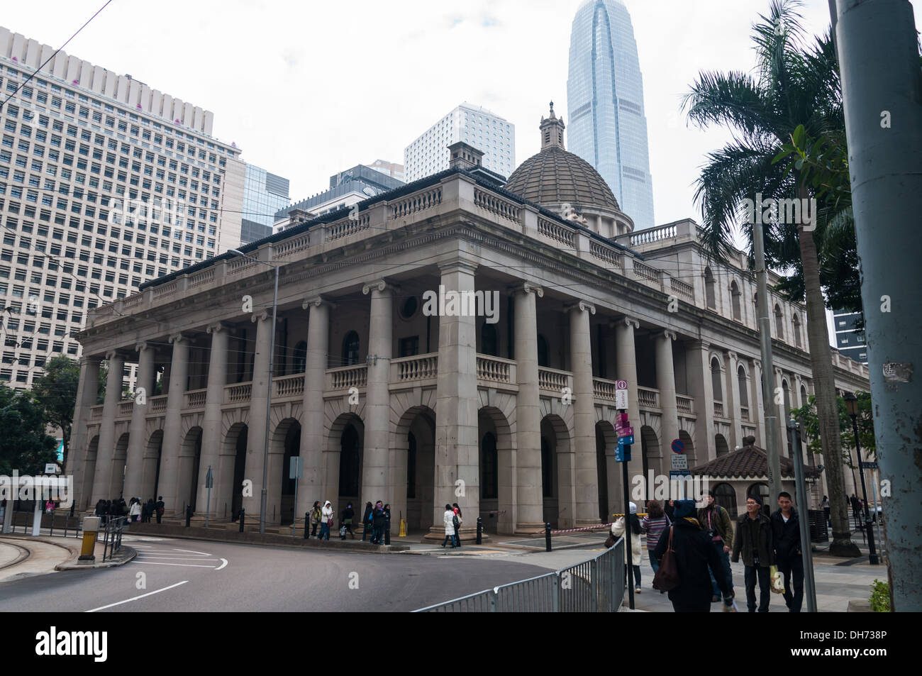 The old Legislative Council Building in Hong Kong Stock Photo - Alamy