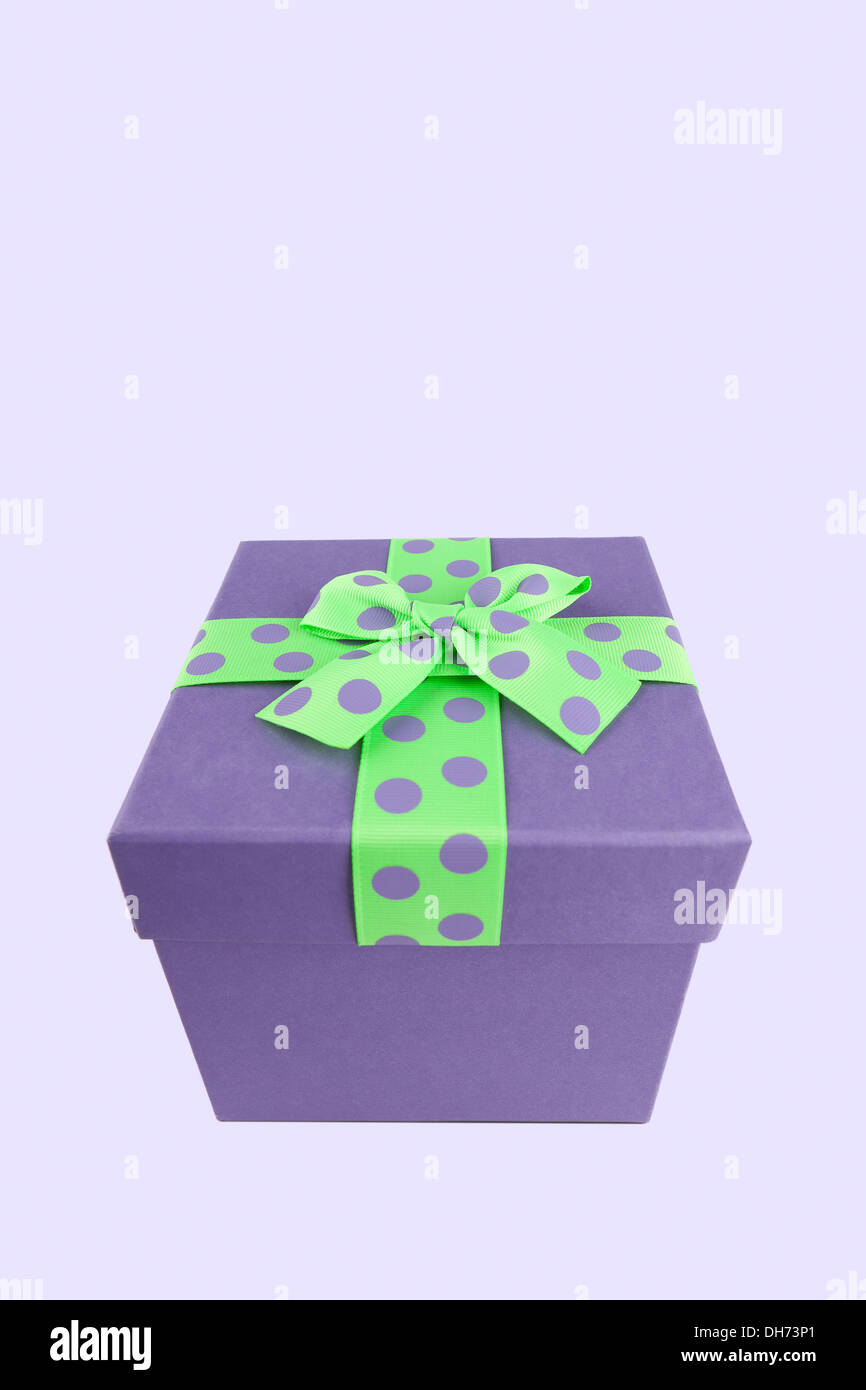 Gift box close-up Stock Photo - Alamy