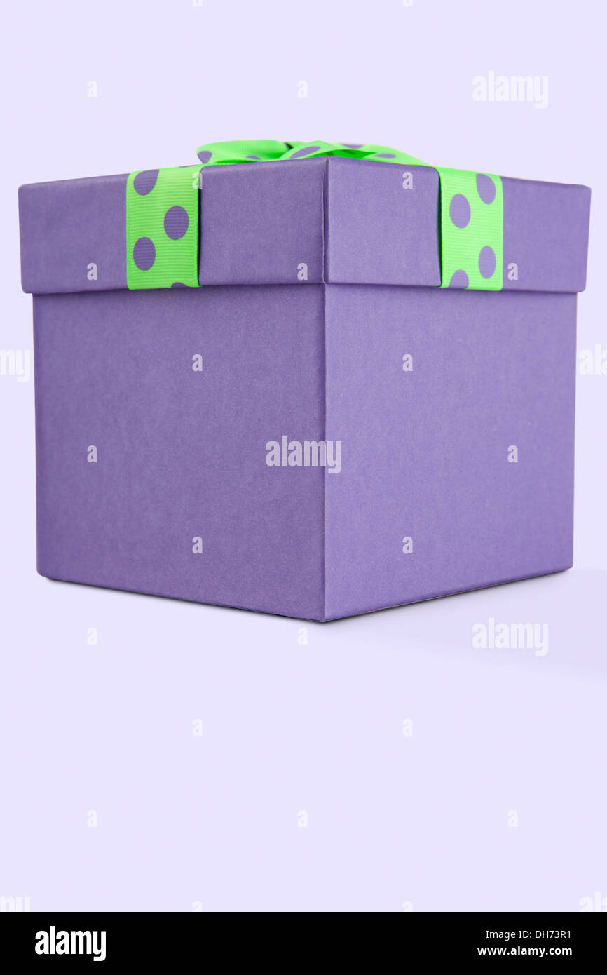 Gift box close-up Stock Photo - Alamy