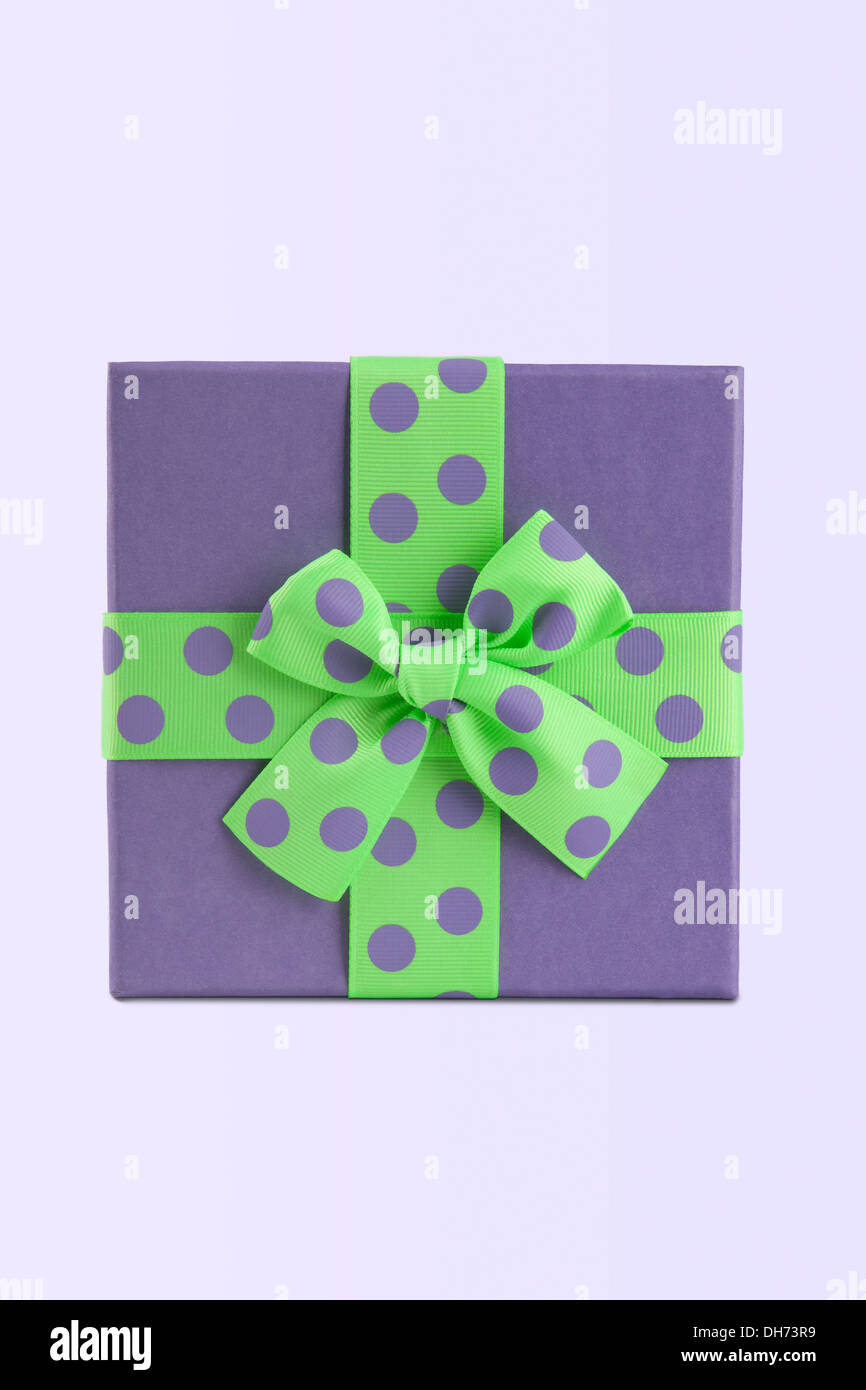 Gift box close-up Stock Photo - Alamy