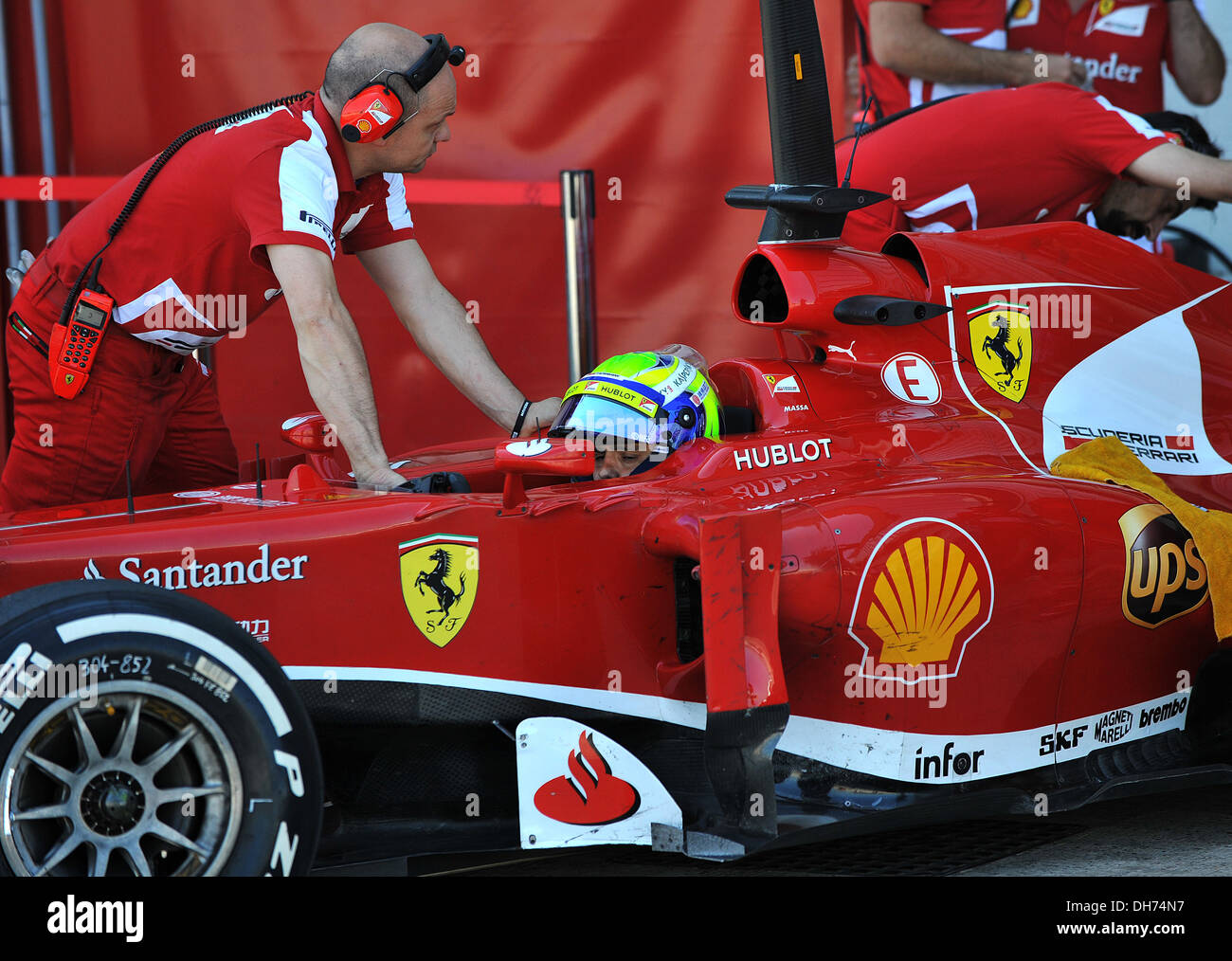 The helmet of felipe massa hi-res stock photography and images - Alamy