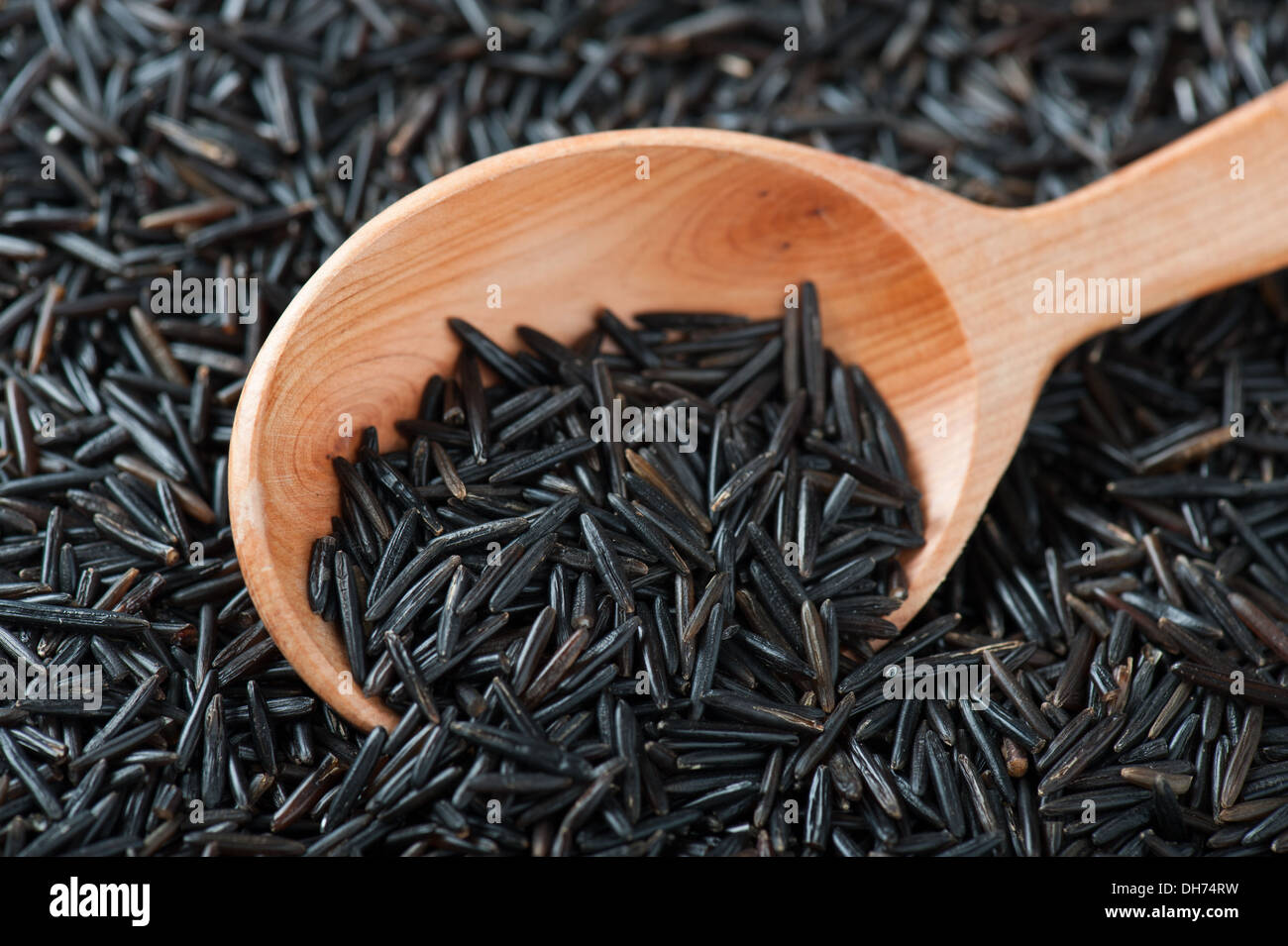 Spoon brown rice hi-res stock photography and images - Alamy