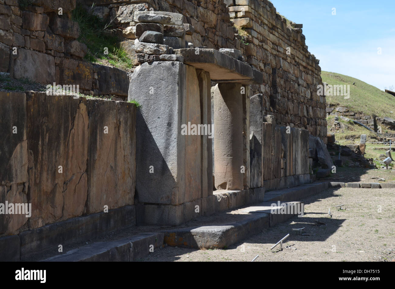 Chavin de Huantar temple complex, Ancash Province, Peru Stock Photo - Alamy