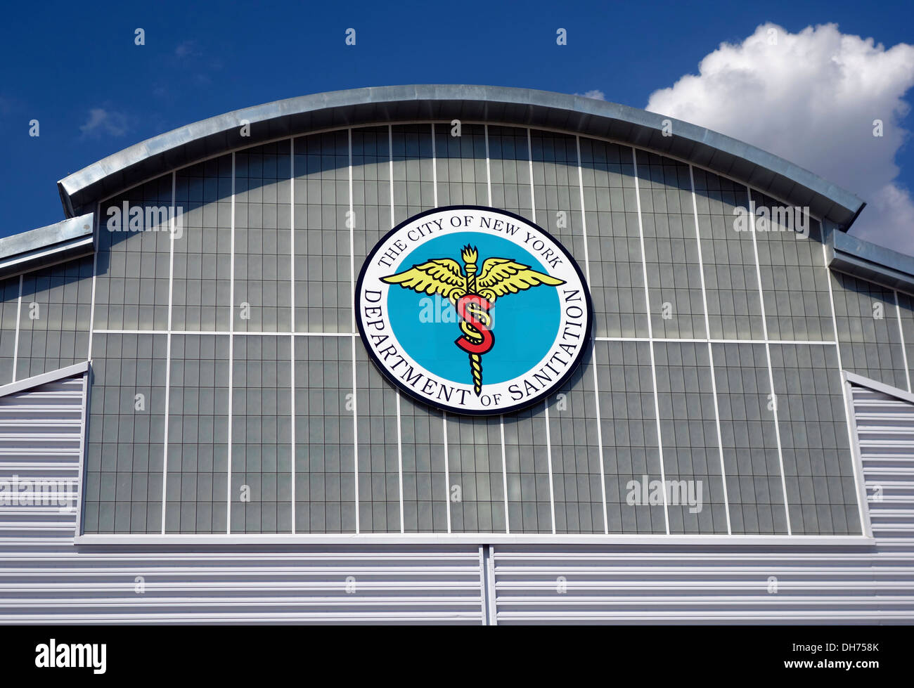Department of sanitation building Stock Photo - Alamy