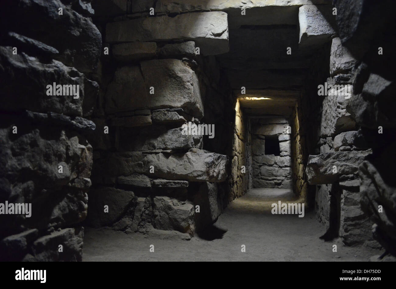 Chavin de huantar passageway hi-res stock photography and images - Alamy
