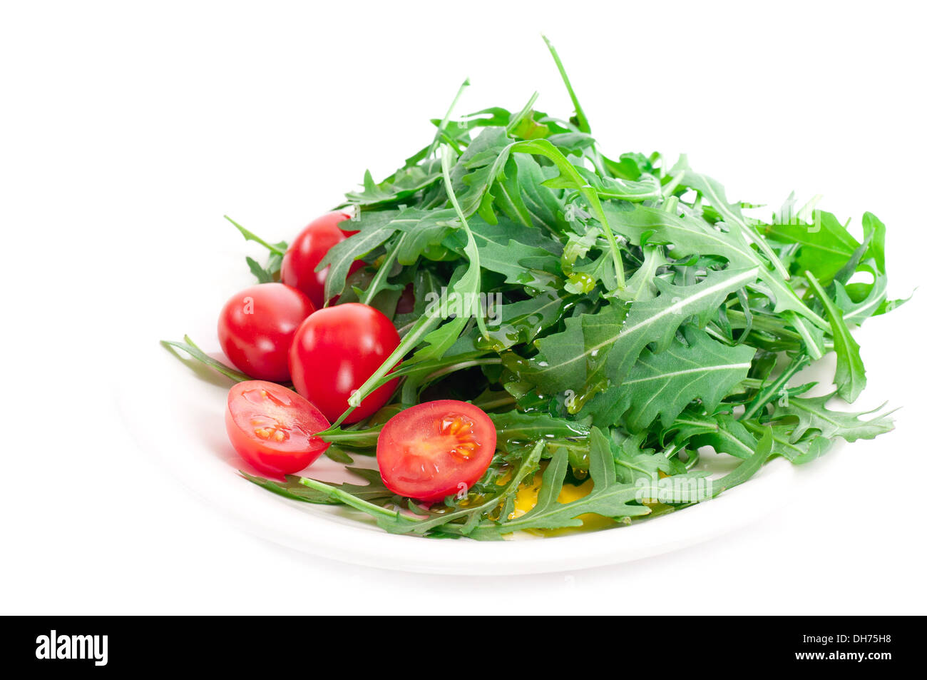 Lettuce and tomatoes Cut Out Stock Images & Pictures - Alamy