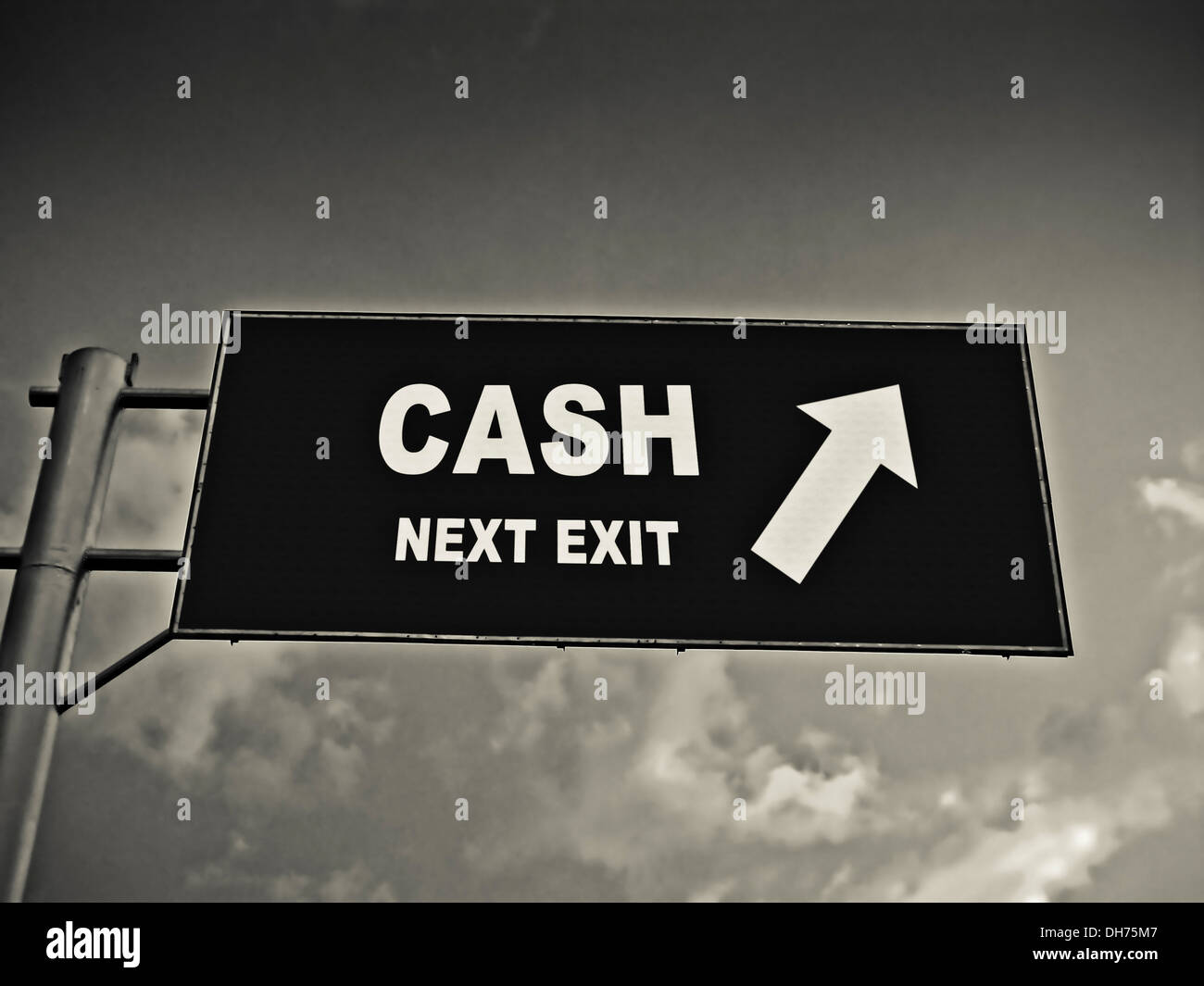 Exit board on the motorway hi-res stock photography and images - Alamy