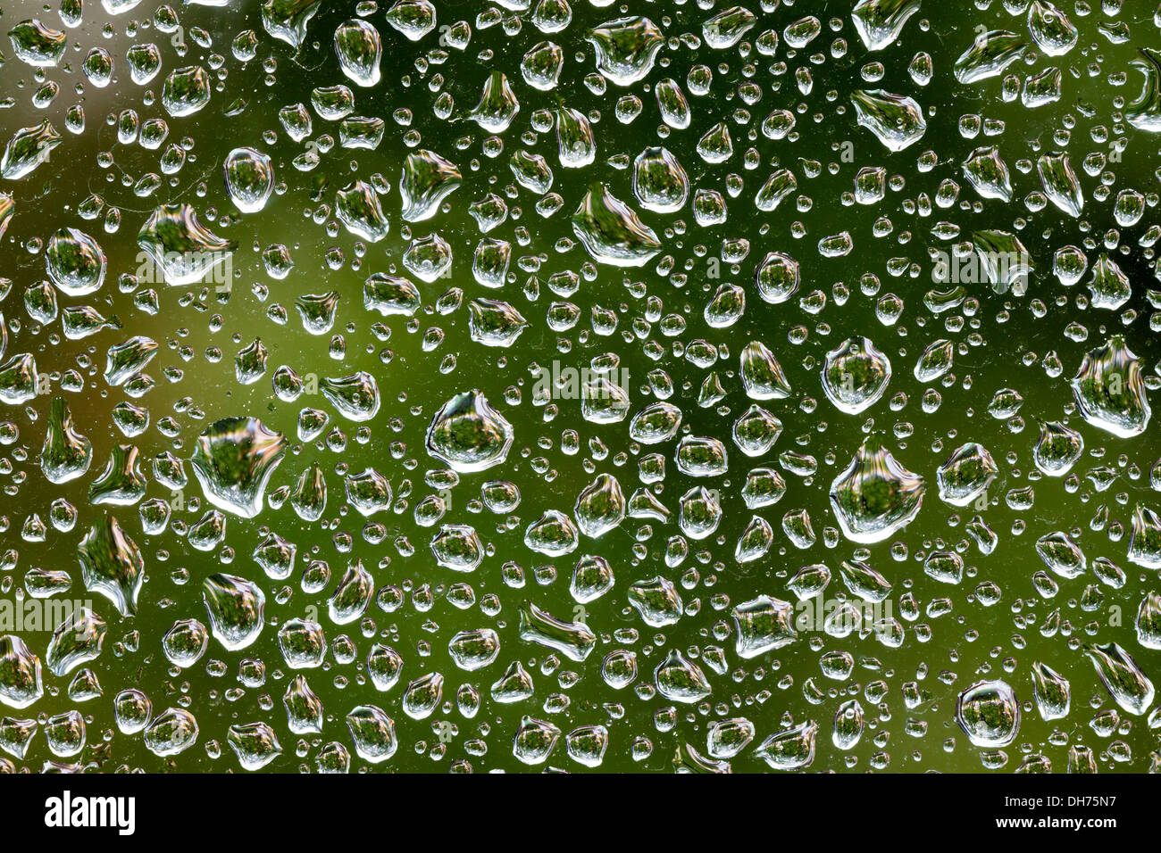 background from water drops on glass Stock Photo - Alamy