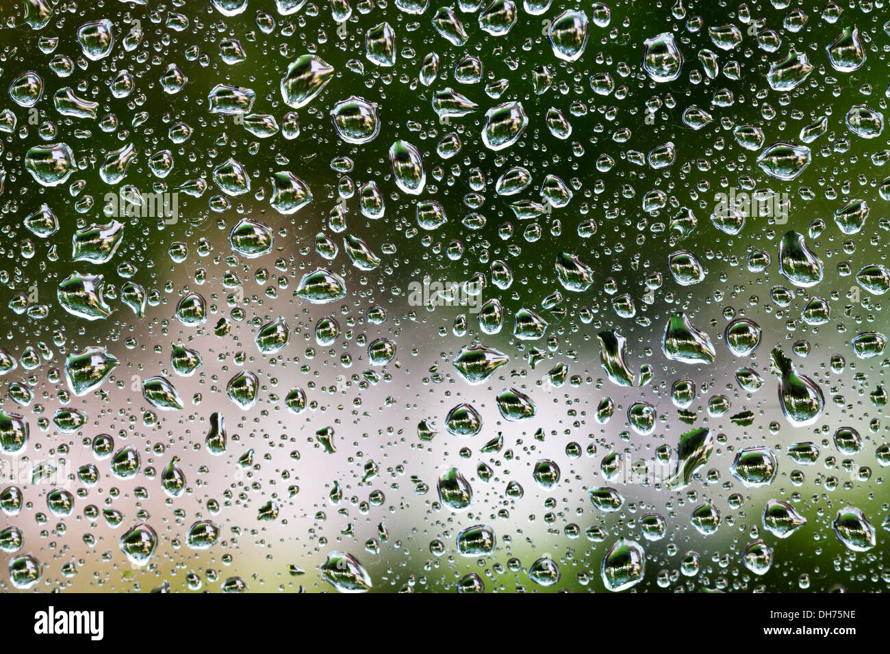 background from water drops on glass Stock Photo - Alamy