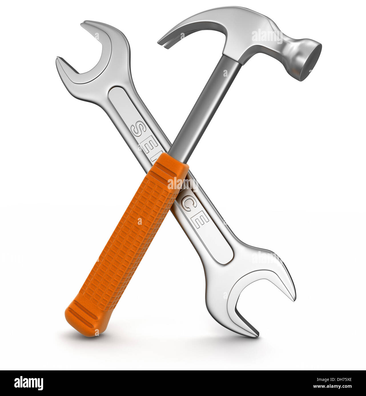 Tools (clipping path included Stock Photo - Alamy