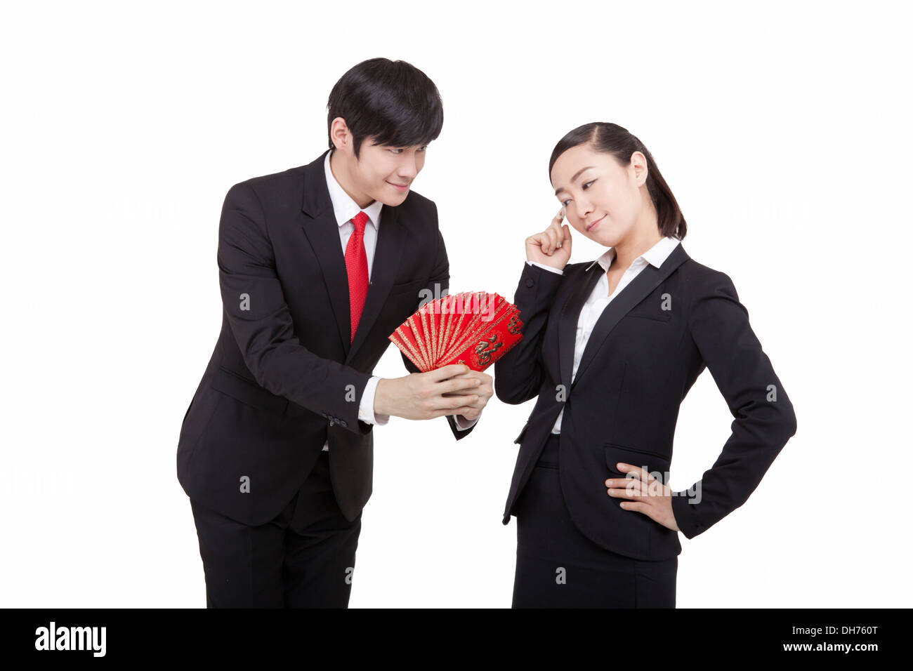 Business people and envelopes Stock Photo - Alamy