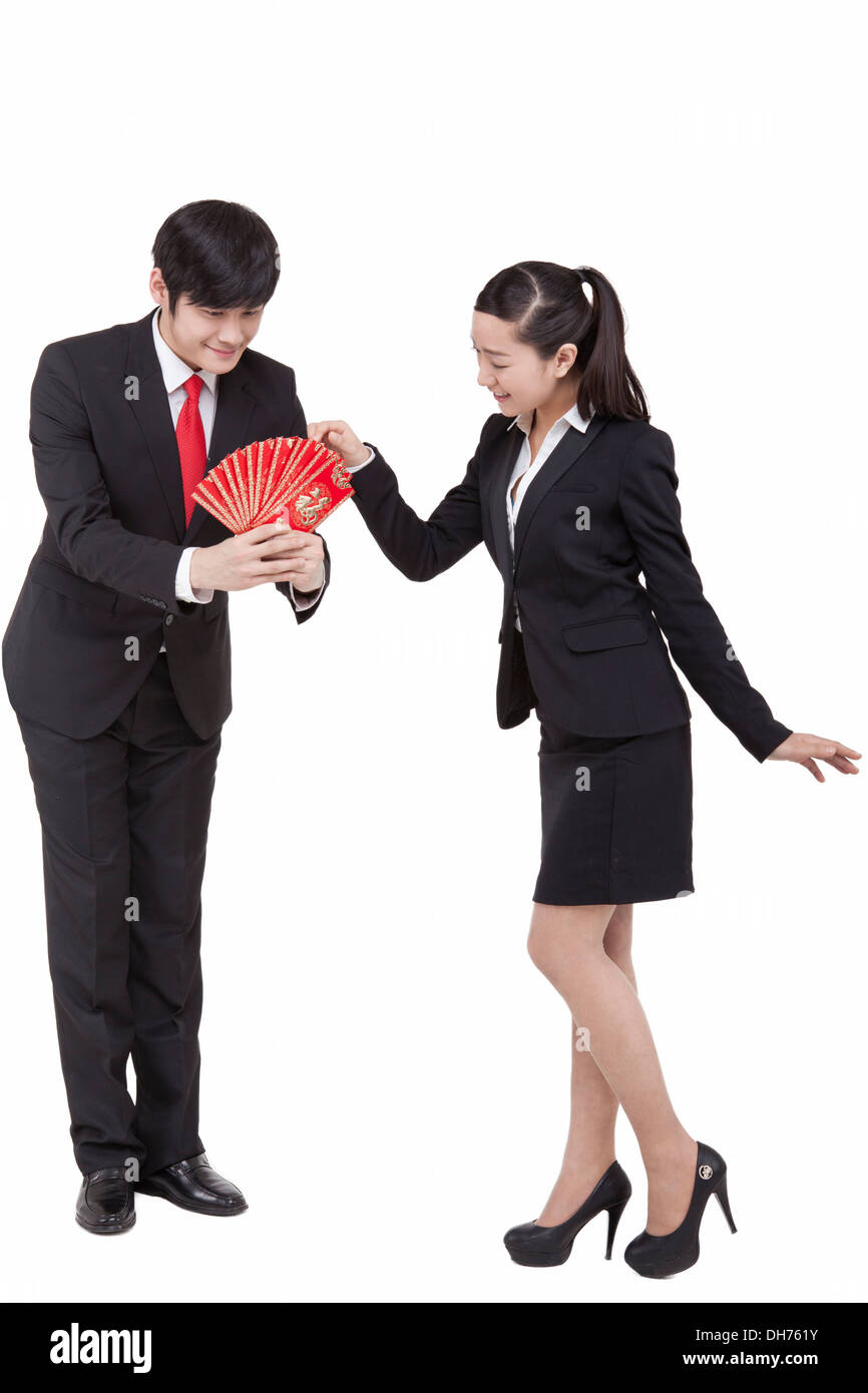 Business people and envelopes Stock Photo - Alamy