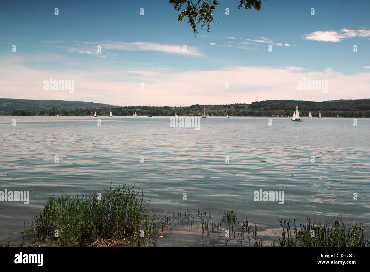 Lake of Constance View to Switzerland Stock Photo - Alamy